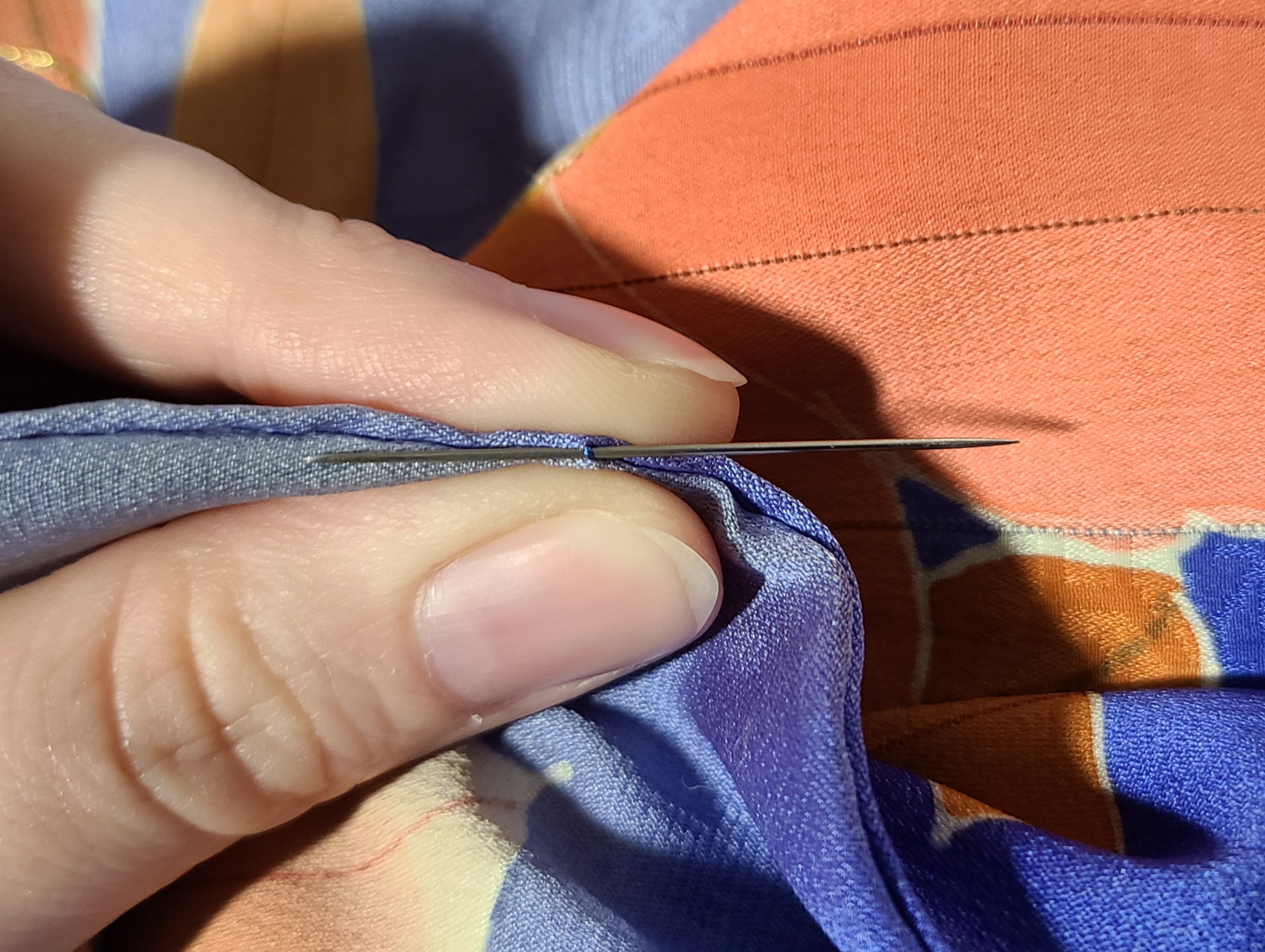 Tutorial–Opening & Closing A Seam – Silk & Bones
