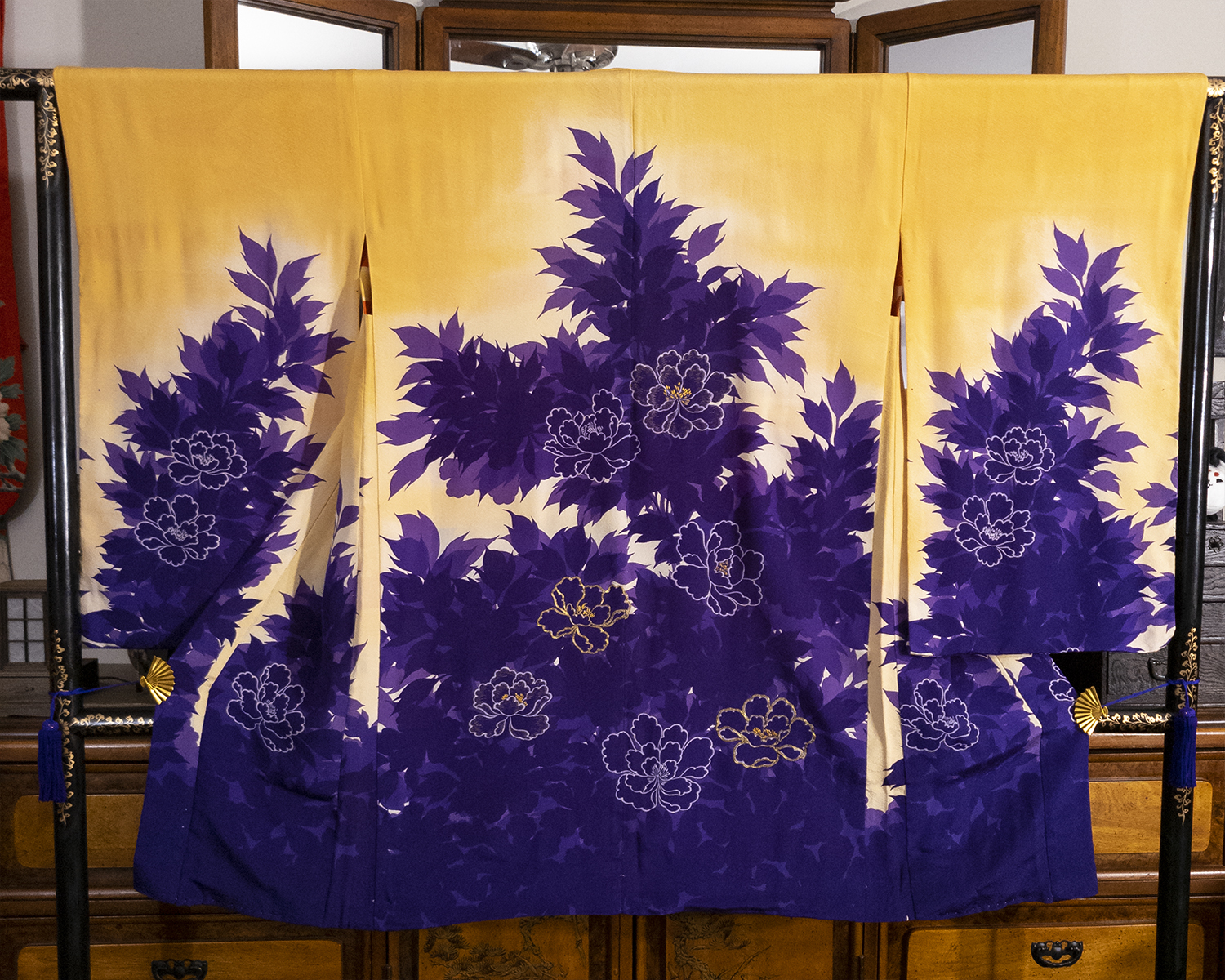 Antique Haori–Spring Sunset – Silk & Bones