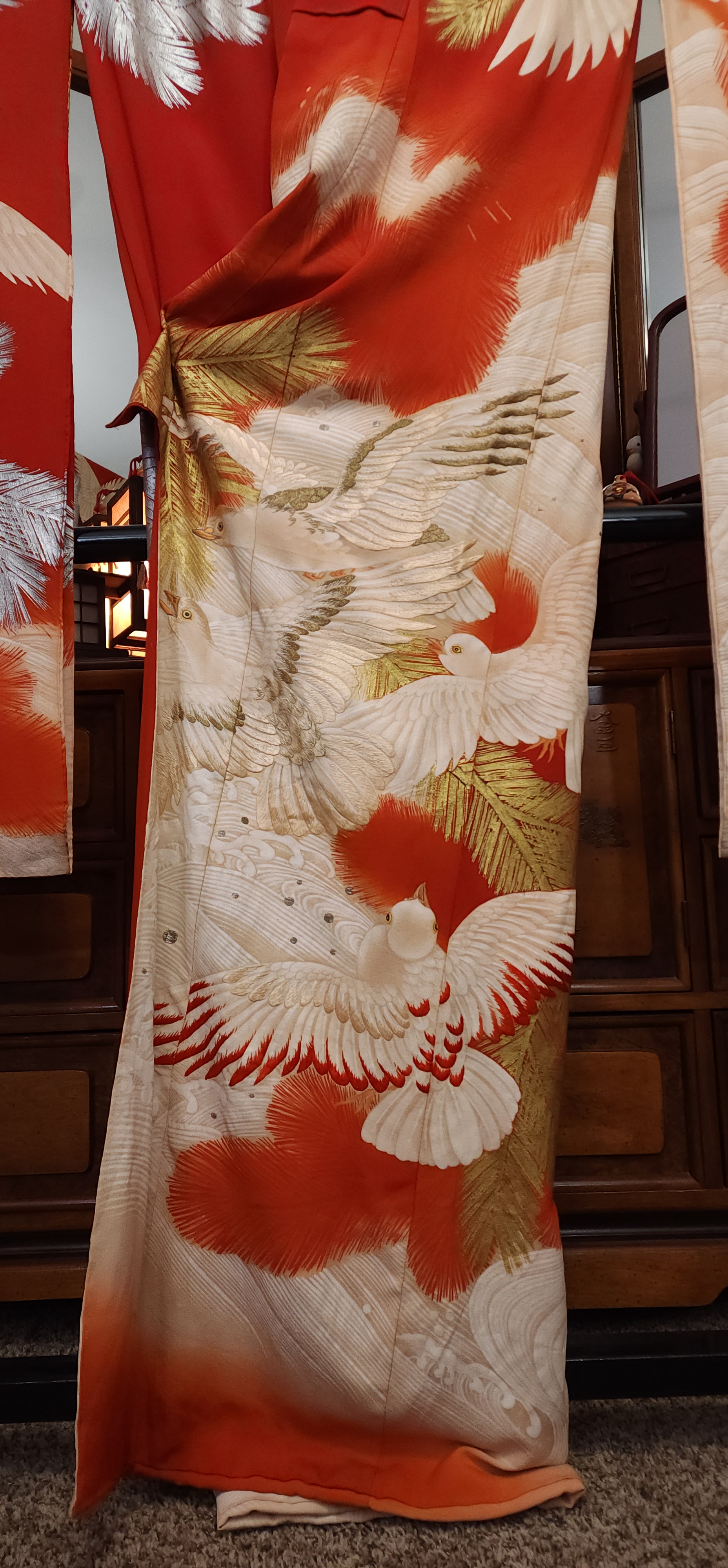 Restoration Complete: Great Grandma Akiye’s Furisode. “Great Big White ...